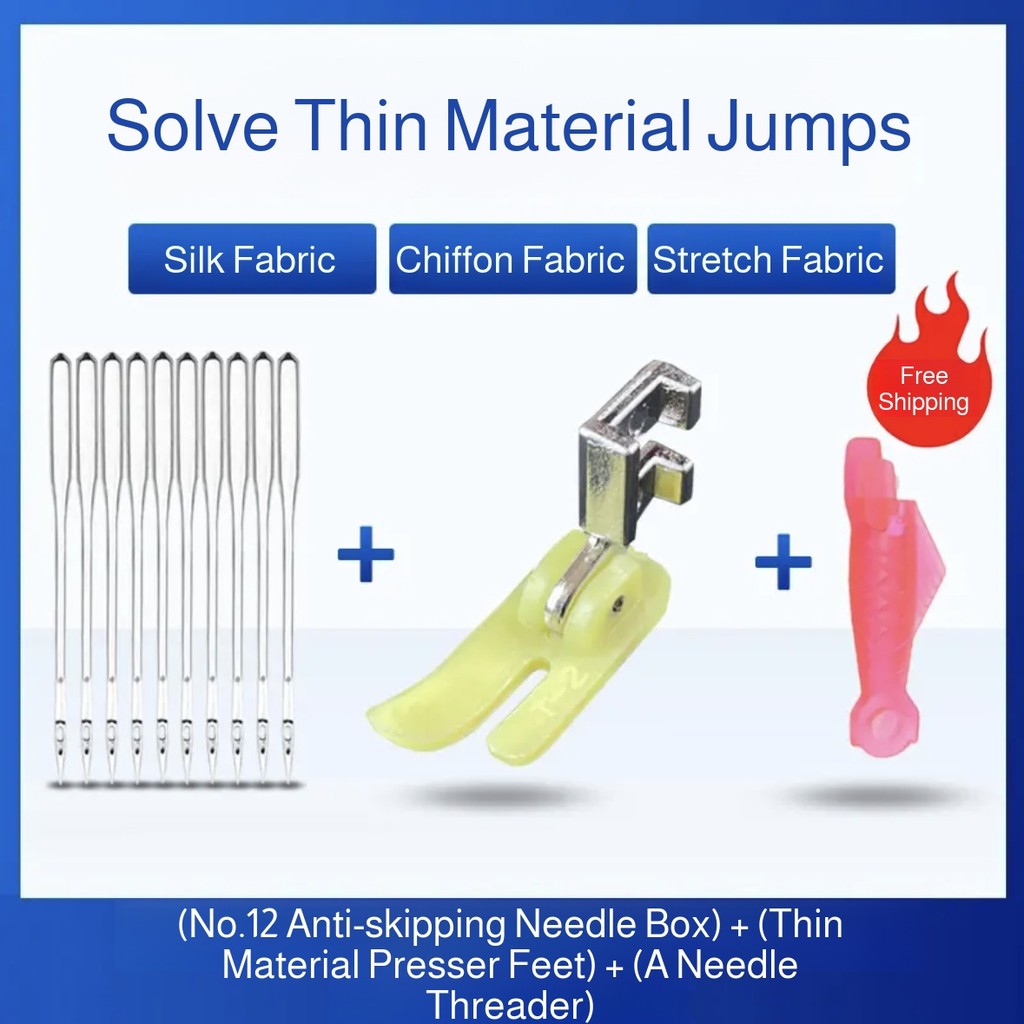 Best Price🔥14-gauge Anti-skipping Needle For Sewing Machines ...