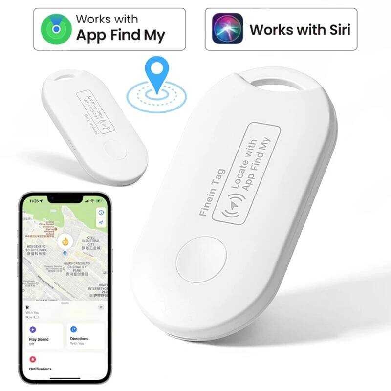 Smart Tag Global GPS Tracker Works with iOS Find My APP Anti-lost ...