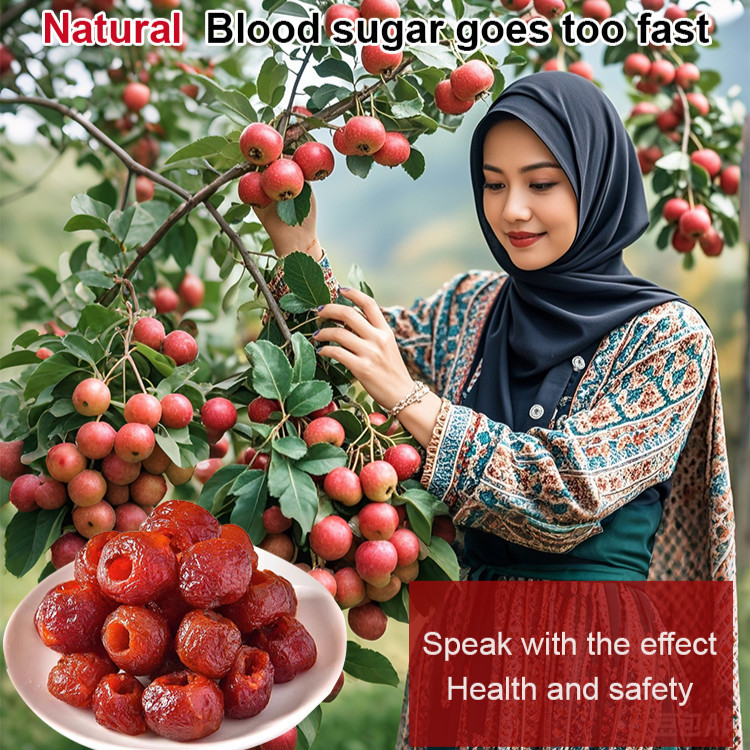 Halal Sweet Sour Appetizers Seedless Hollow Hawthorn Ball Lower ...