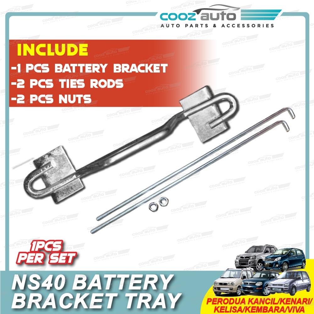 Perodua Kancil Kenari Kelisa Kembara Viva Battery Bracket Tray Holder ...