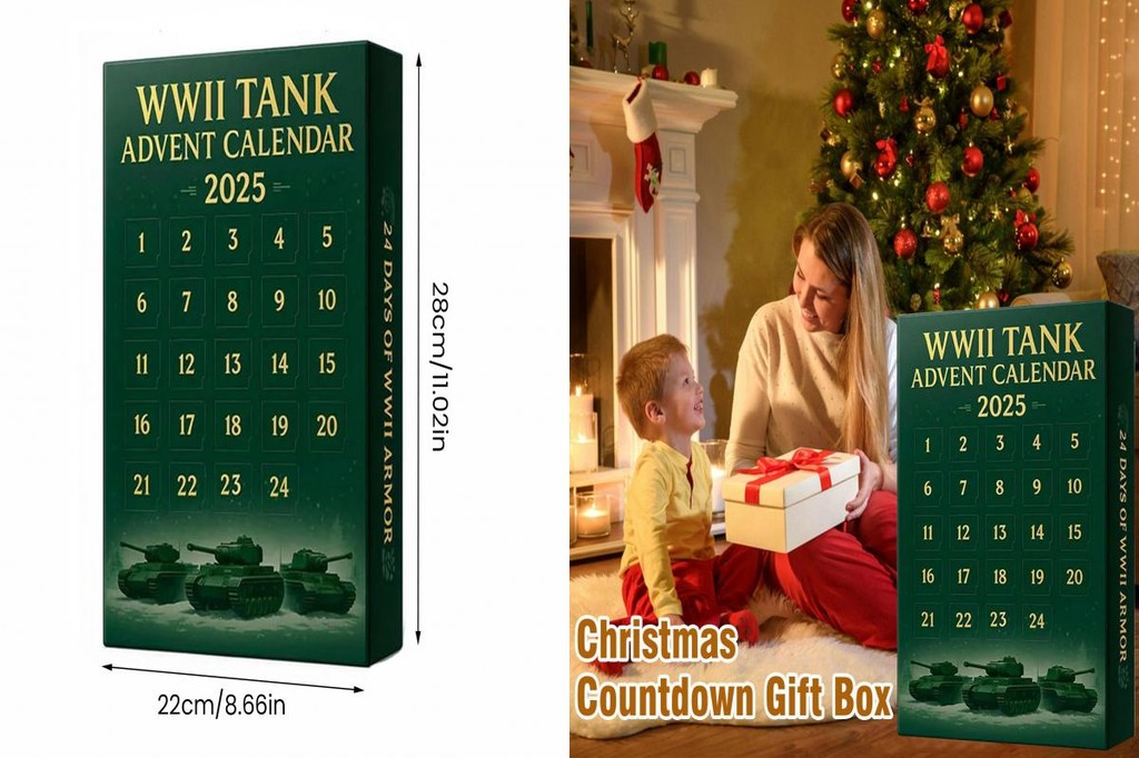 shopeestore| Tank Collector Advent Calendar World War Ii Tank Advent ...