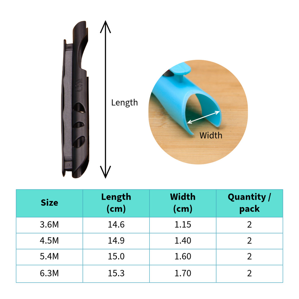 VFOX POLE ROD HOOK HOLDER Pemegang Cangkuk Joran Prawn Rod Joran Udang ...
