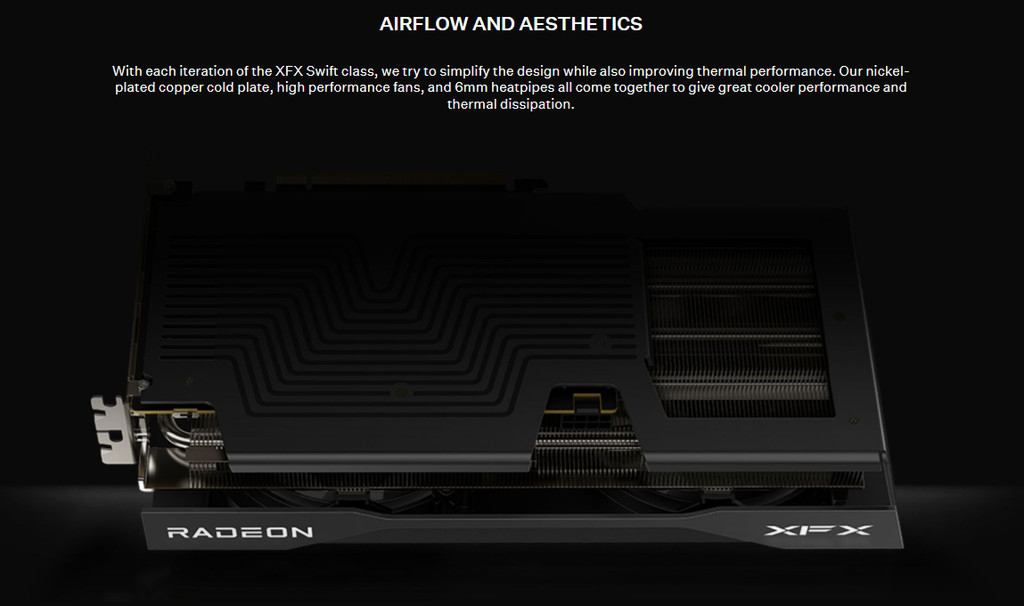 XFX SWIFT AMD RADEON RX 9060 XT OC DUAL FAN GAMING EDITION 16GB GRAPHIC ...