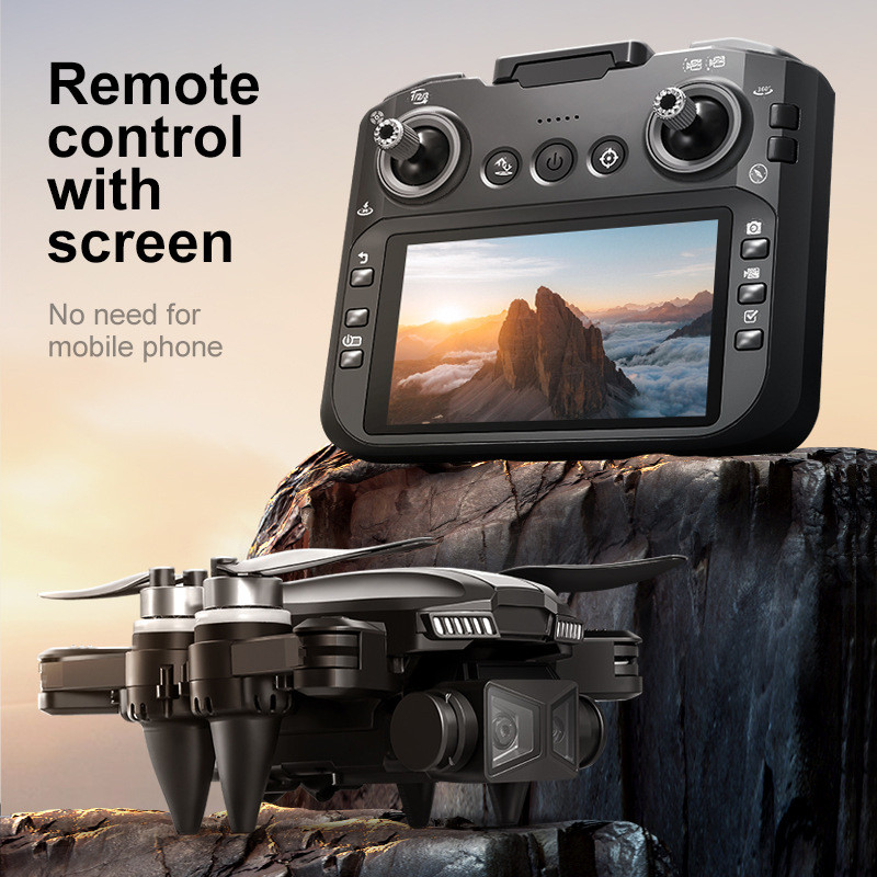 2025 NEW D5 Drones 8K HD Remote Control Drone with Screen Obstacle ...