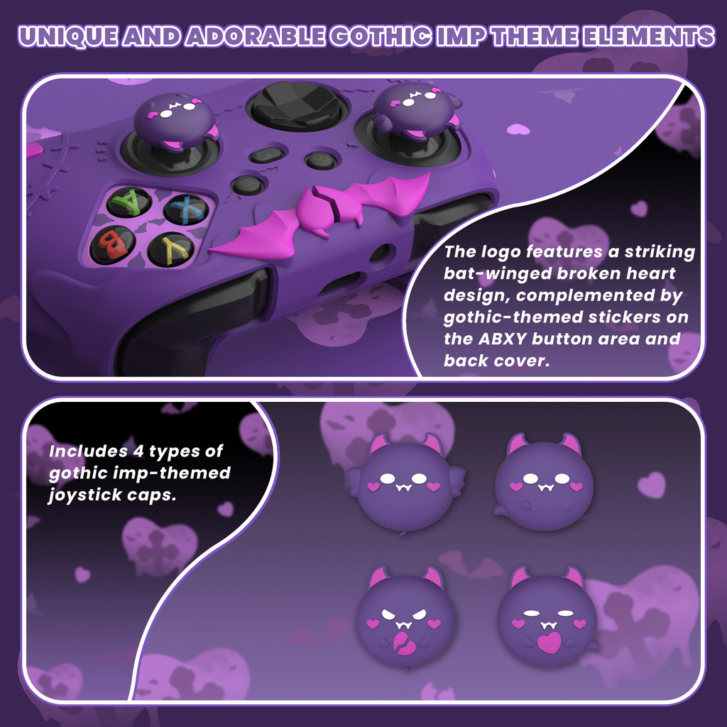 PlayVital Cute Silicone Case Cover for Xbox Series X & S Controller ...