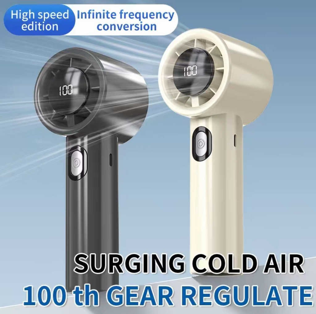 4000mAh Portable Super High Speed Turbo Fan | Adjustment With LED ...
