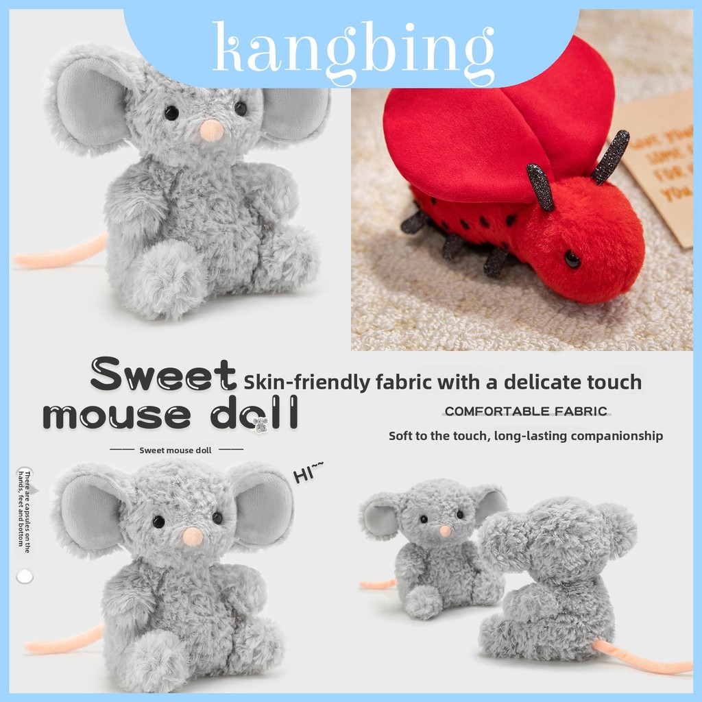 Plush Soft Mouse Toy With Animal Form And Gentle Material For Kids Gift ...