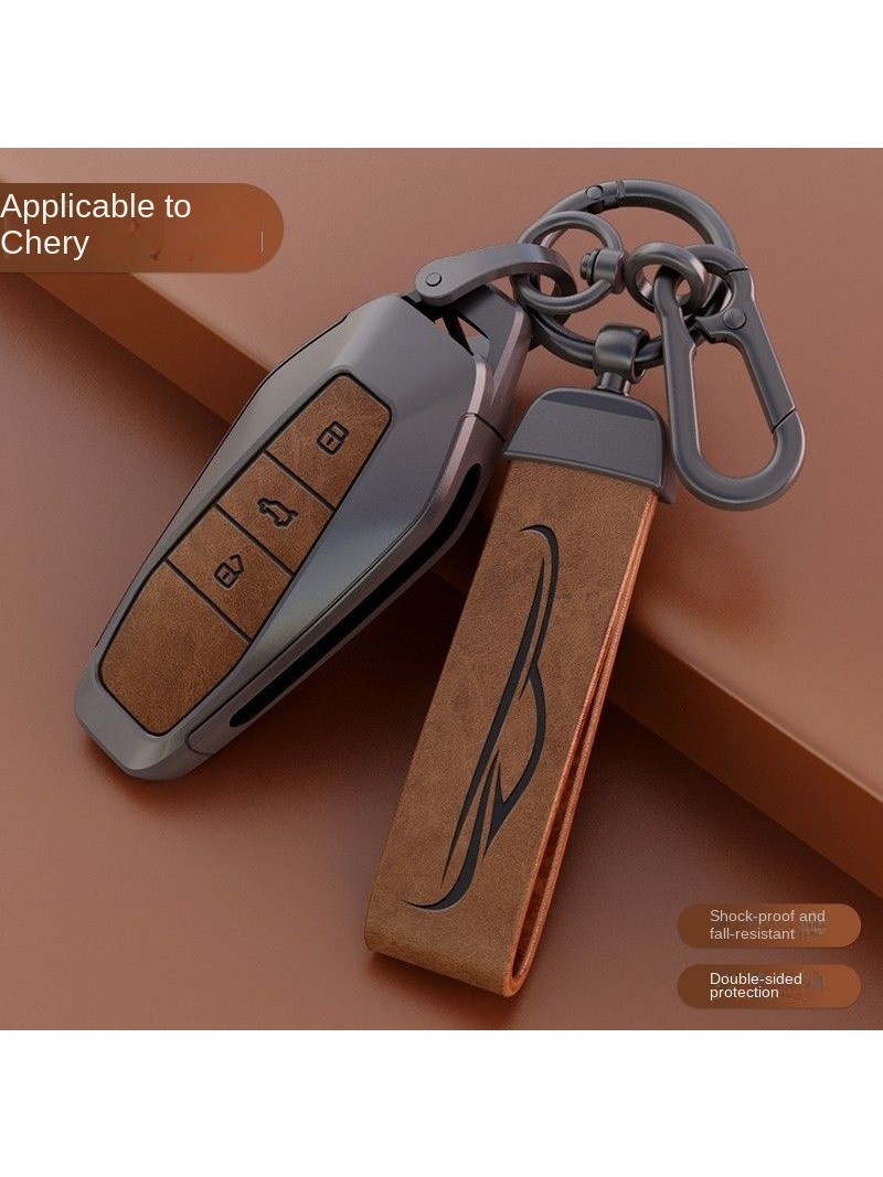 Alloy Remote Key Cover Case For Chery Jaecoo 6 Ev Chery Icar 3 Icar 03 ...