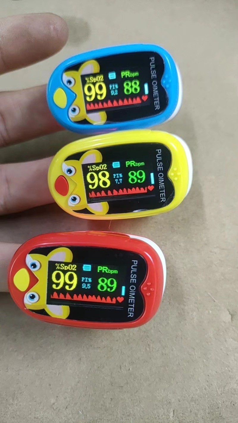 Infant Medical Pulse Oximeter TFT Display Saturation Finger Clip ...