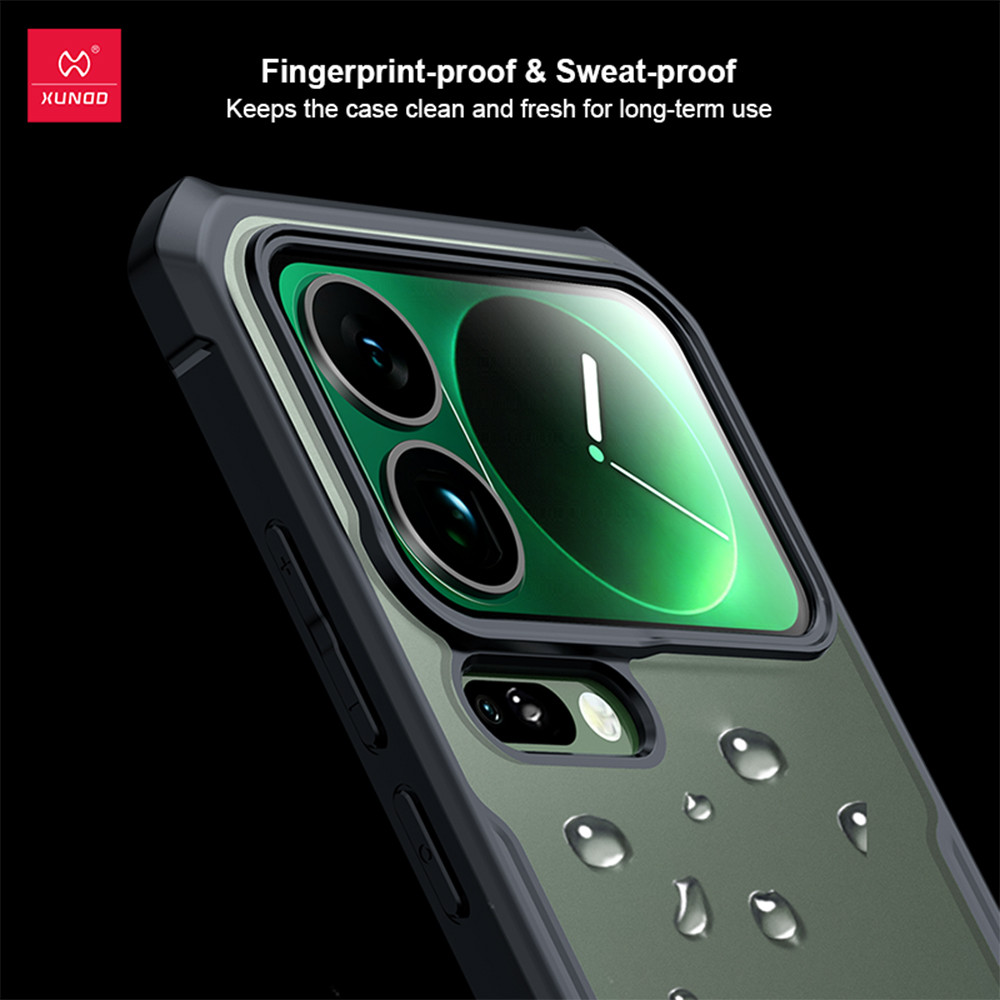 For Xiaomi 17 Pro Max, 17 Pro Case XUNDD Airbag Shockproof Matte PC TPU ...