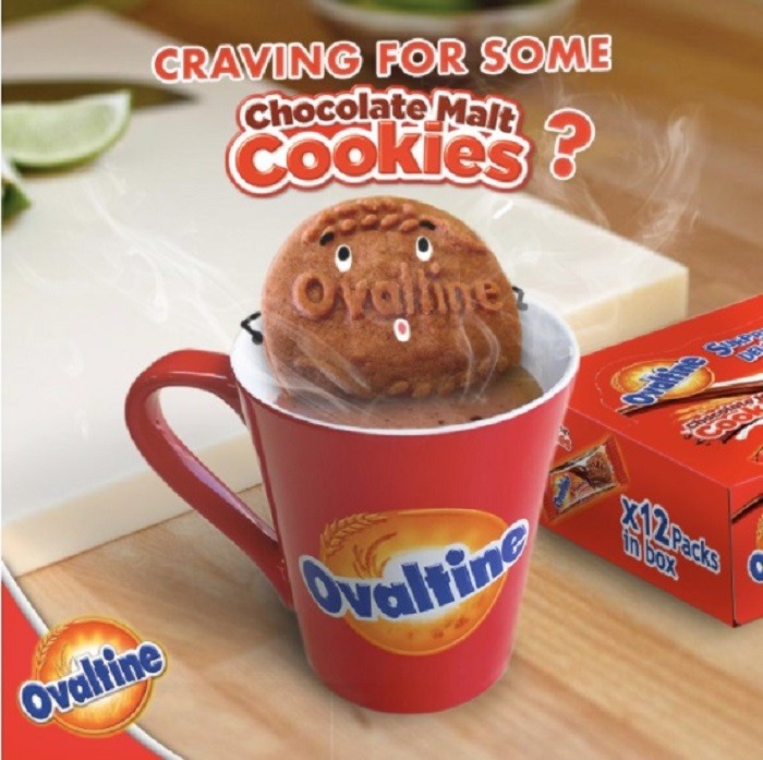 Ovaltine Chocolate Malt Cookies (30g x 12's) | Shopee Malaysia