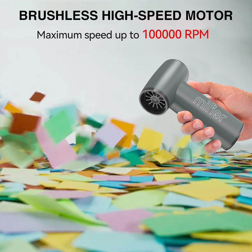 Mifier MF500 High Speed Turbo Jet Fan 2-in-1 Compressed Air Blower for ...