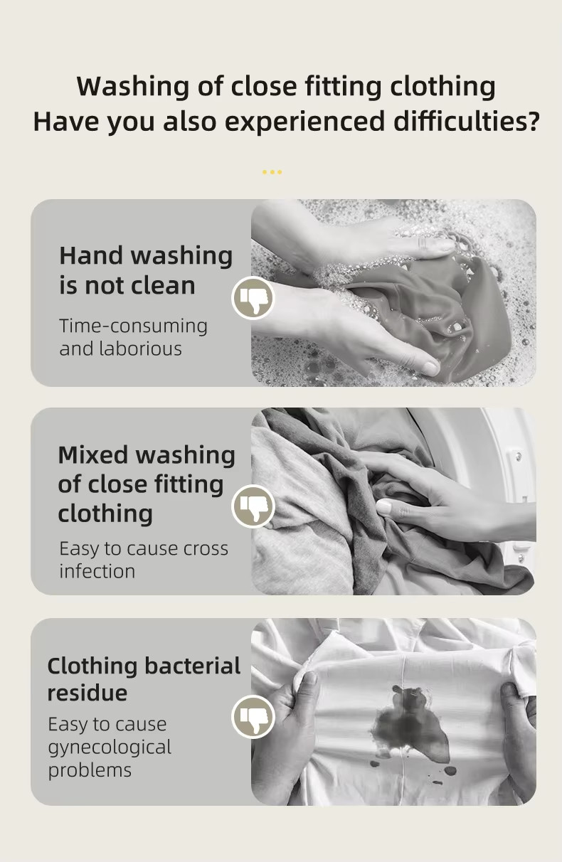 Wireless Laundry Cup Unplugged Portable Underwear Underwear Washing ...