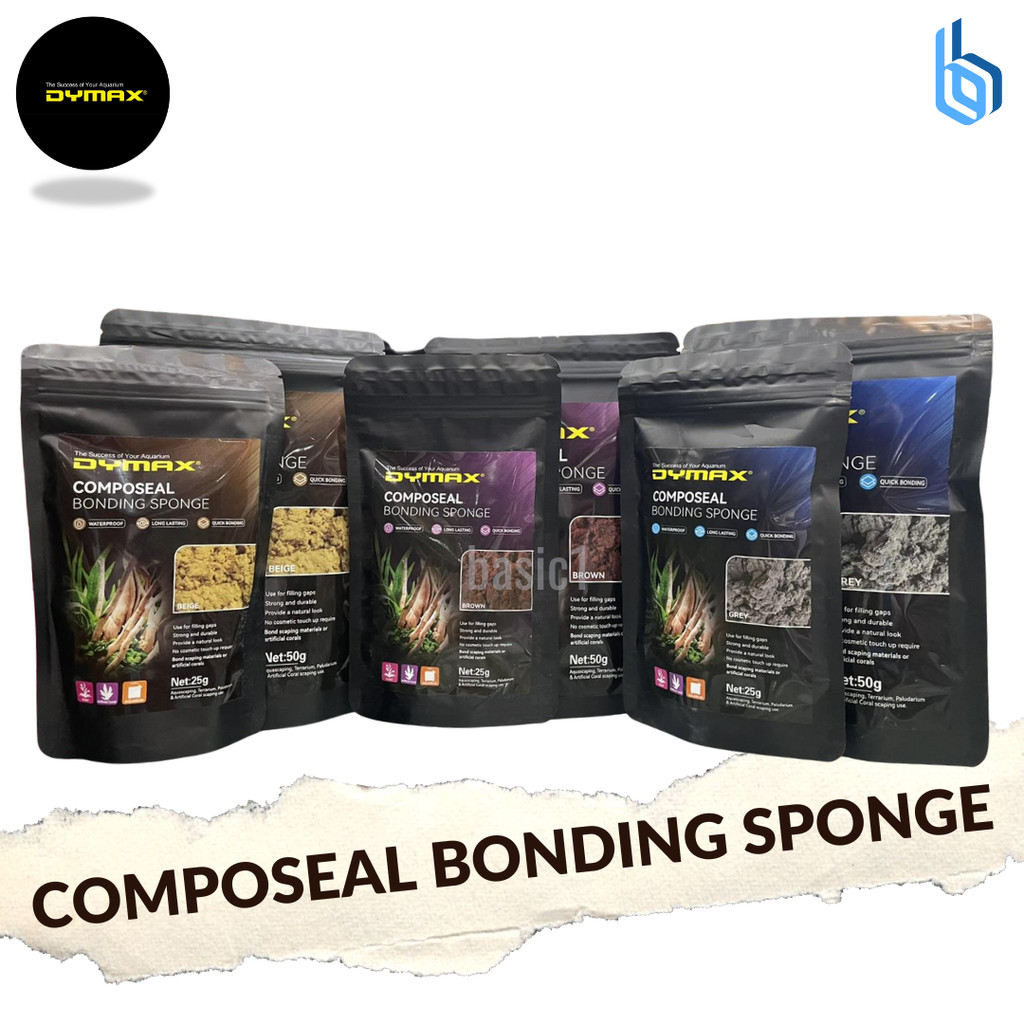 Dymax Composeal Bonding Sponge for Aquascaping 25g or 50g | Shopee Malaysia
