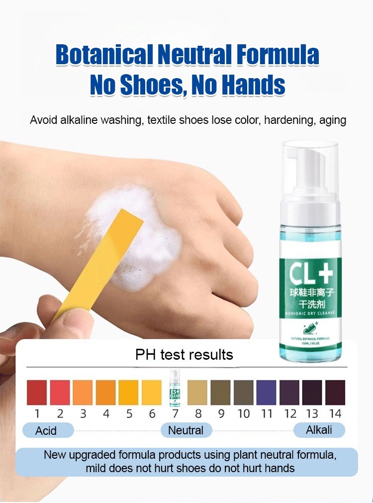 【White Shoes Cleaner】Deep Cleansing Shoe White Shoe Cleaner Clear And ...