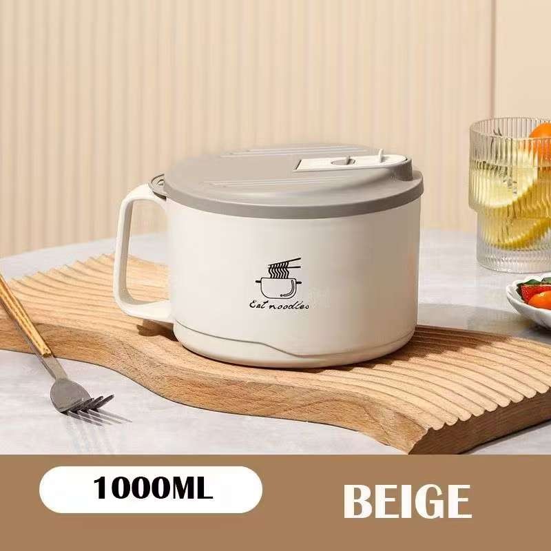 Bekal Makan Nasi Mangkuk Cawan Kotak Makan Stainless Steel Food Instant ...