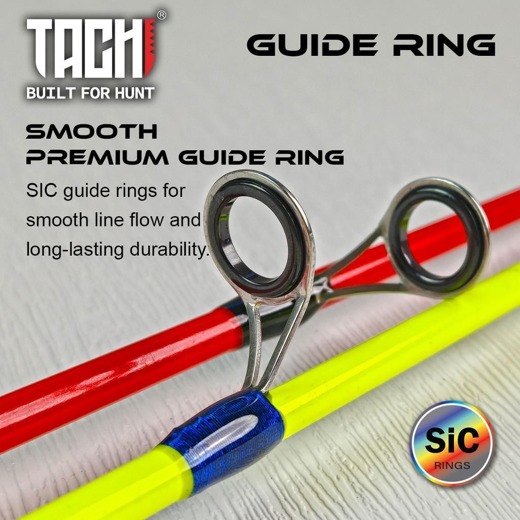 TACHI Tuah Galah Joran Udang Galah 1.2m 1.4m Ultralight Rod Pancing ...