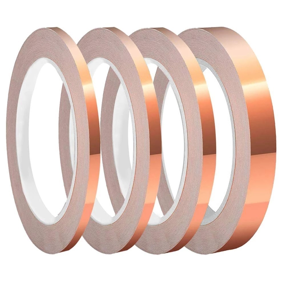 DEMNM. 65FT Single Side Conduction Copper Foil Tape for EMI Shielding ...