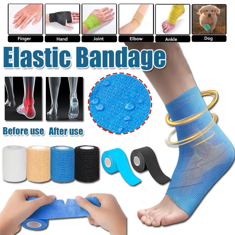 🔥Ship 24H🔥10CM*4.5M Kinesiology Tape Sport Self Adhesive Elastic ...