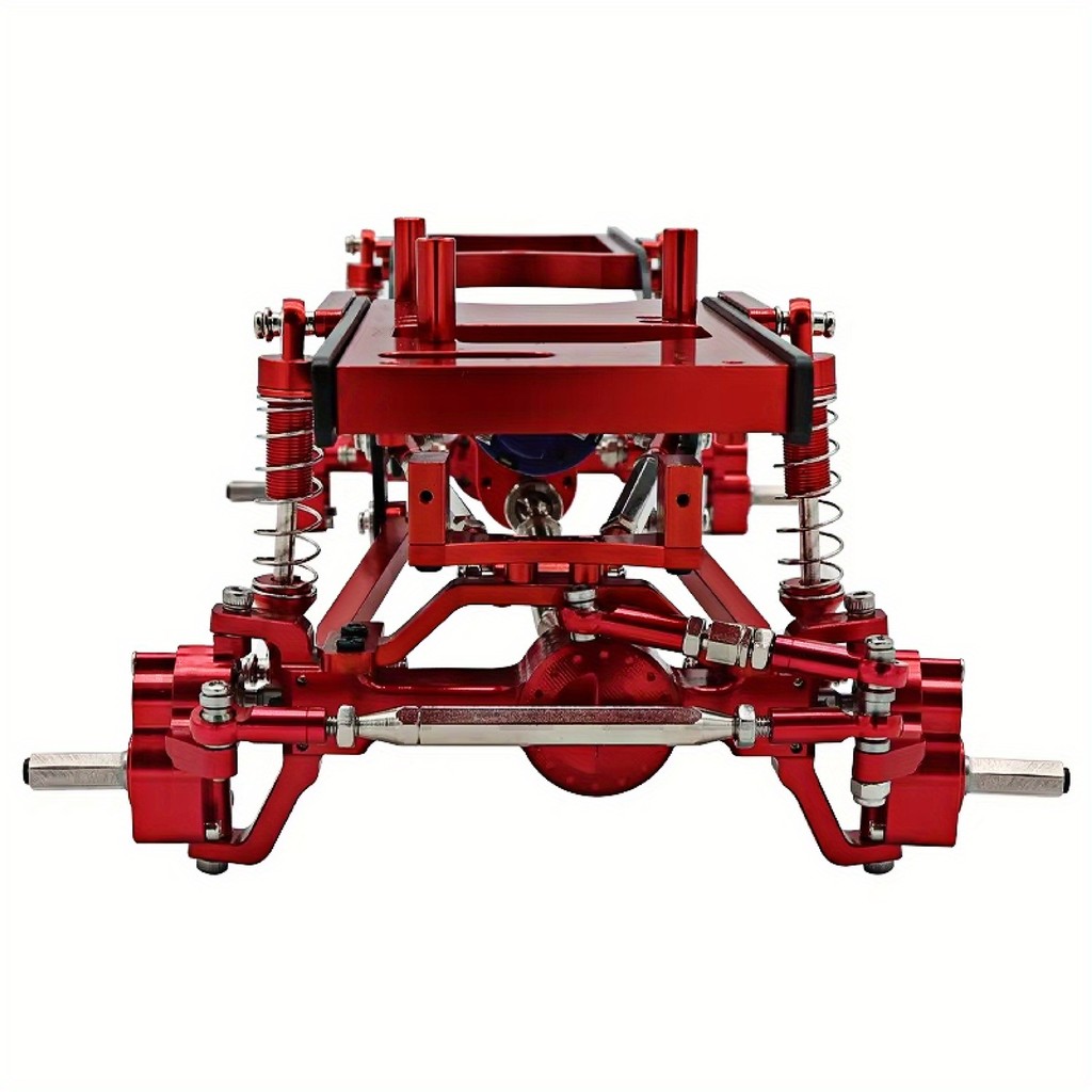 MN 99S Aluminum Alloy CNC Full Metal Front Rear Portal Axle Set For 1/ ...