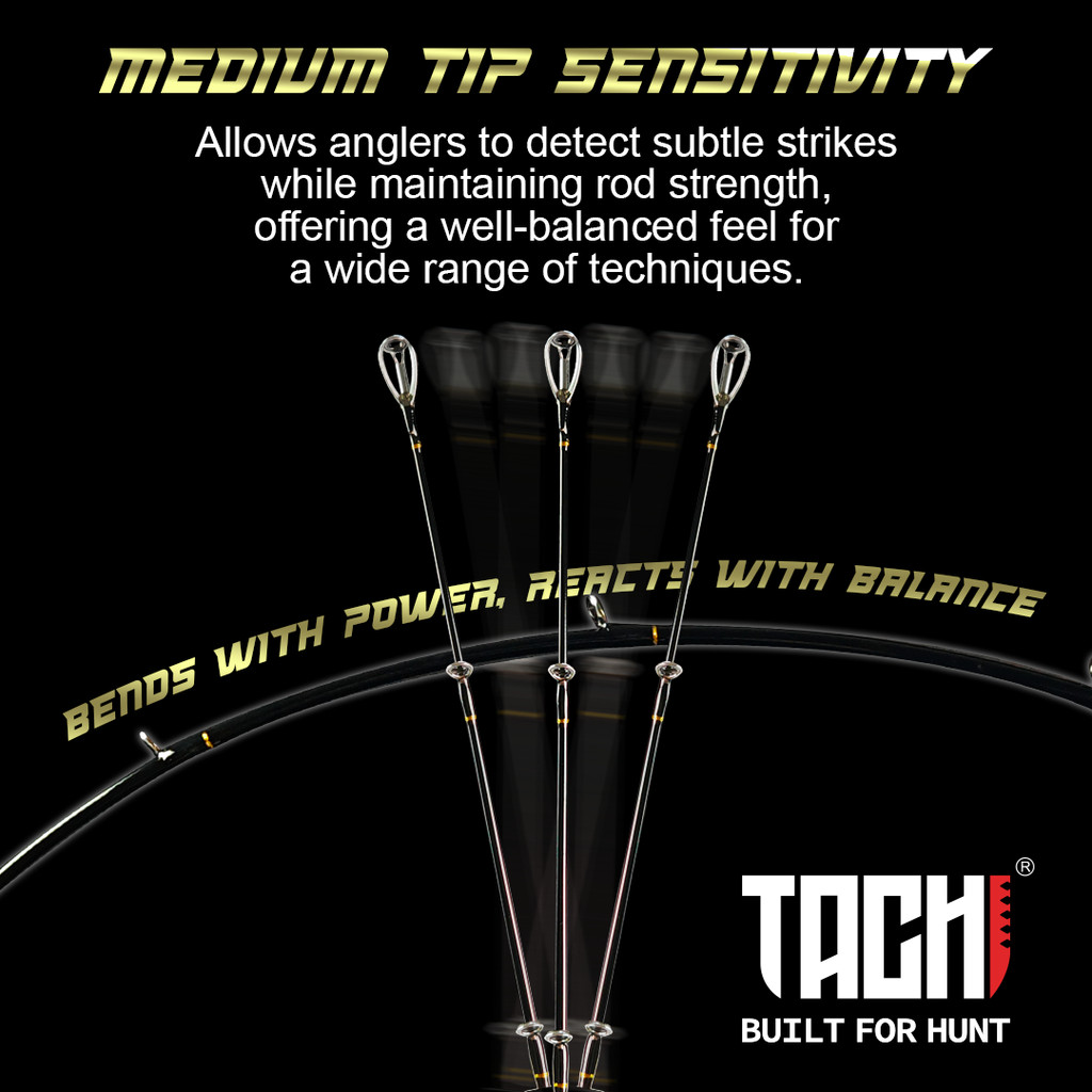 Joran TACHI Rimba X 2-Pieces Casting M/MH Power 8-17lb 10-20lb 12-25lb ...