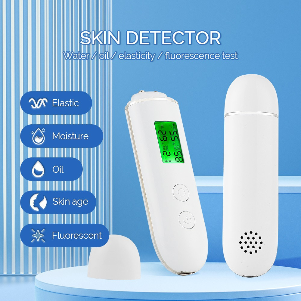 Foreverlily Skin Moisture Meter 3 in 1 Facial Skin Analyzer for ...