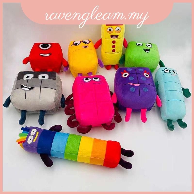 Cute Numberblocks Plush Doll Educational Stuffed Number Blocks Toys ...