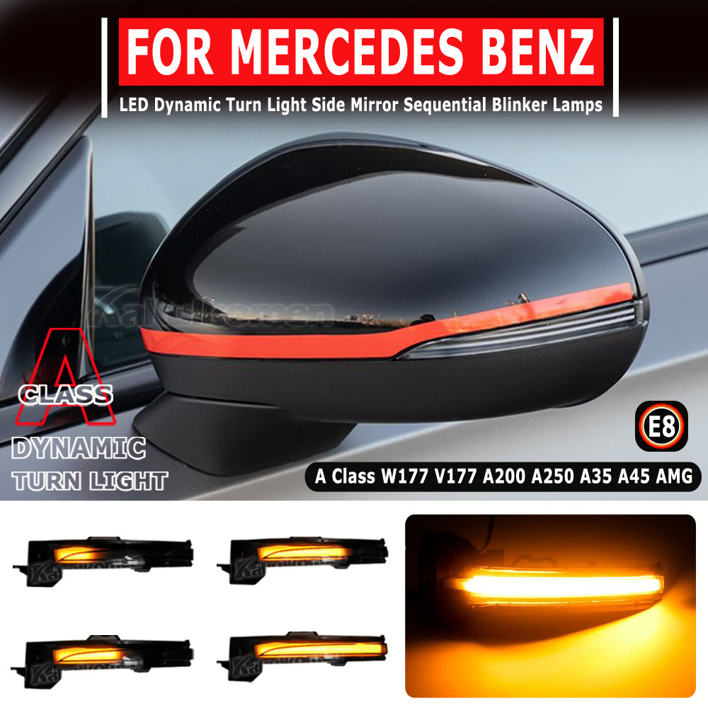 For Mercedes Benz A Class W177 V177 A200 A250 A35 A45 AMG CLA C118 LED ...