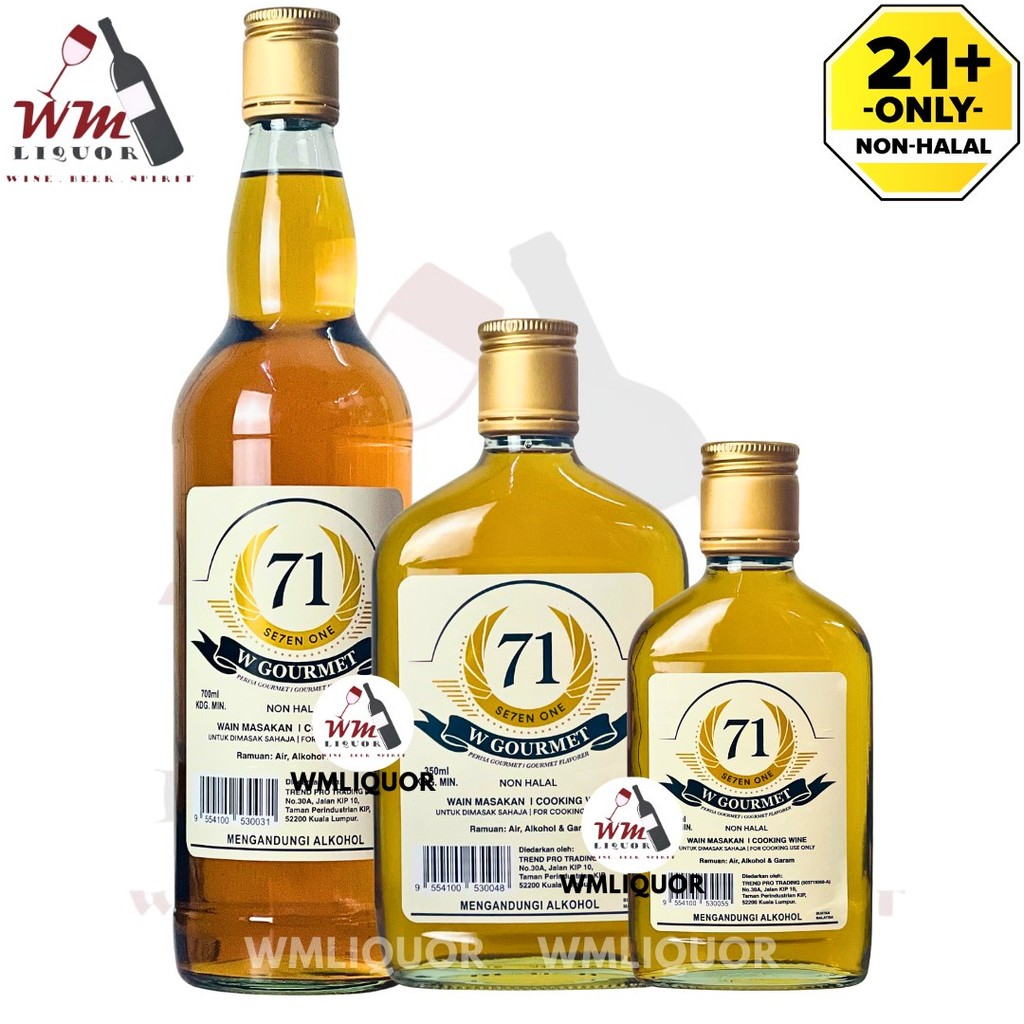 71 Whisky Compounded in Malaysia (700ml/350ml/170ml) -Whisky/Brandy/Rum ...