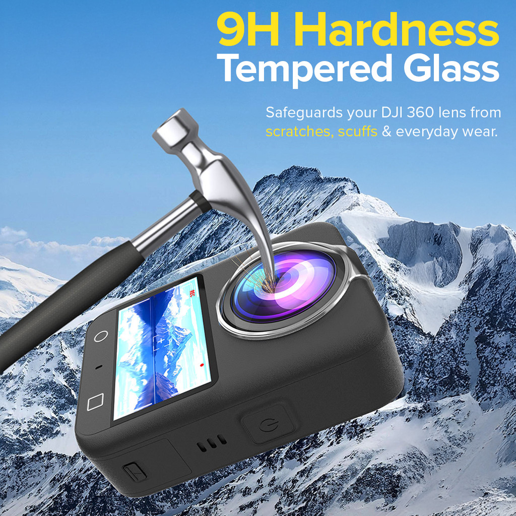 (MY) LionShield DJI Osmo 360 Camera Lens Protector – 9H Hardness ...