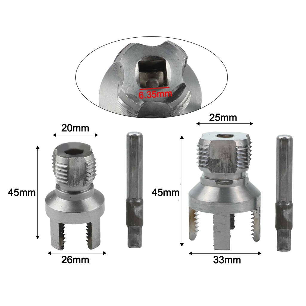 {Dalam Stok}20MM+25MM tapping tool internal thread external thread ...