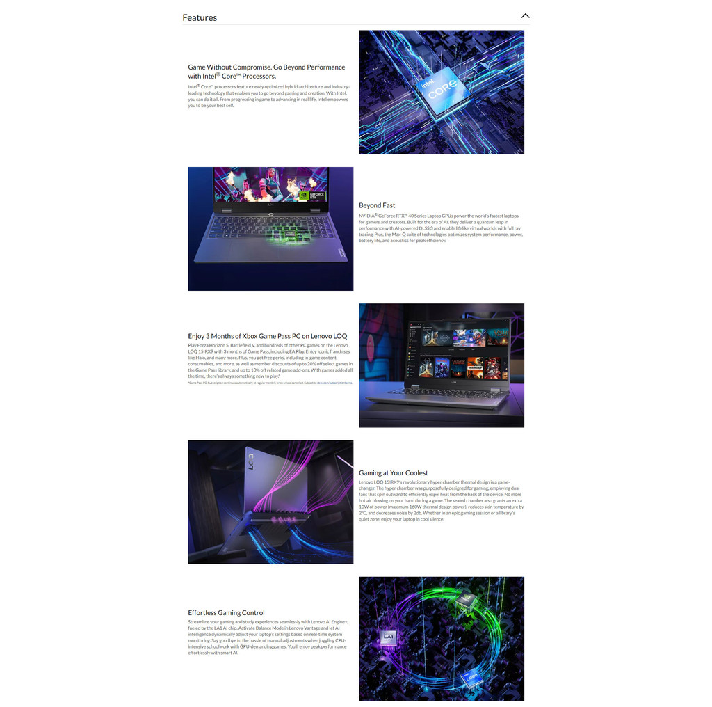 Lenovo LOQ 15IRX9 83DV019GMJ /83DV01BTMJ (Intel Core i7 & i5 /16GB-32GB ...