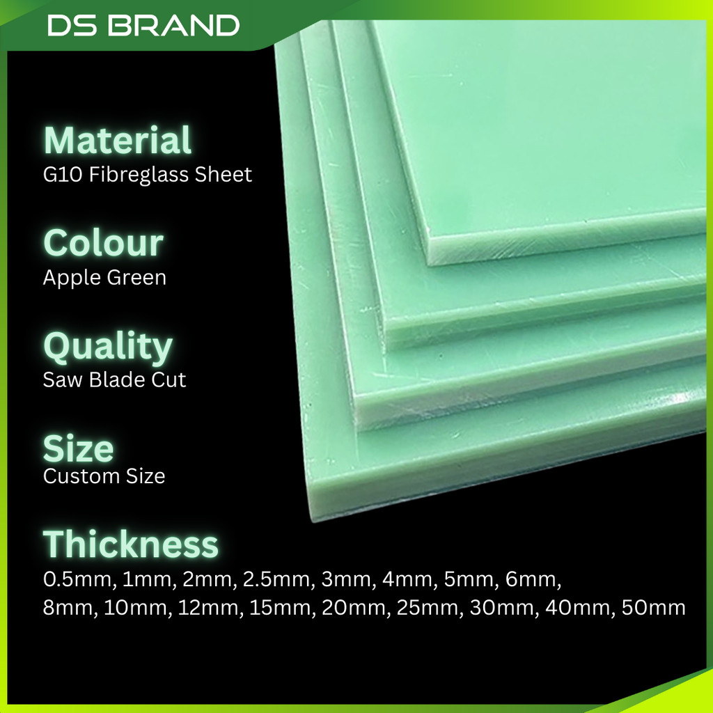 G10 / FR4 / Glass Epoxy Laminate / Fibre Glass Sheet / Cut-to-Size / DS ...