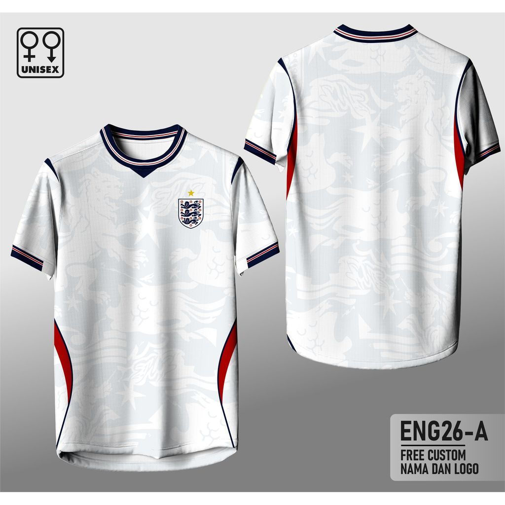 England home jersey world cup 2026 england football shirt free custom ...