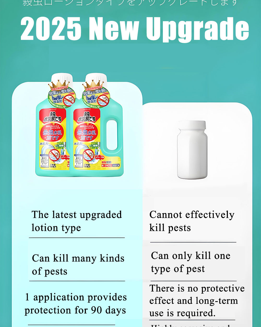 🔥Use once for 1 year🔥 Drainage Insecticide, Cockroach Repellent ...