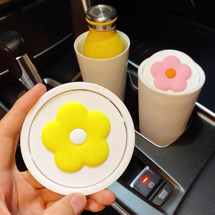 Car trash can car interior cartoon cute multifunctional car front row ...