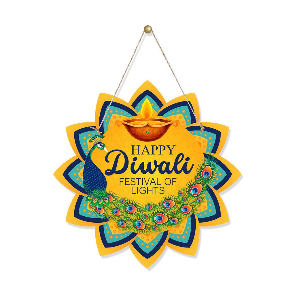 2025 Deepavali Decoration item New Diwali Door Hanging Pendants Happy ...