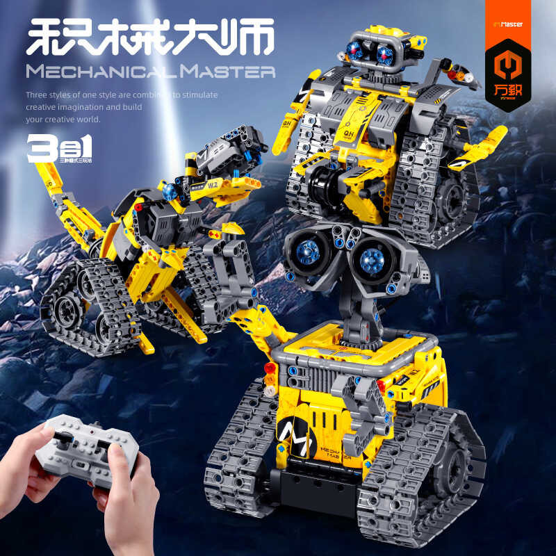 Wanzhi 8039 Programming STEM Wali Robot Remote Control Electric ...