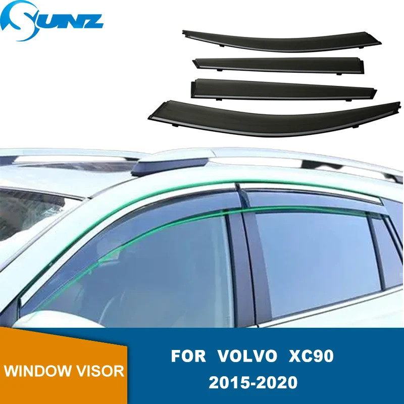 Side Window Deflector For Volvo XC90 2015 2016 2017 2018 2019 2020 ...