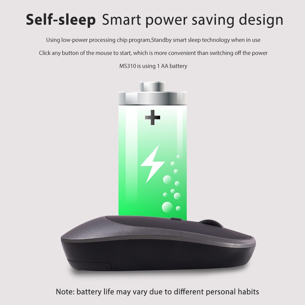 Tetikus Wireless Bluetooth 2.4G Dual Mode Silent Mouse for Macbook ...