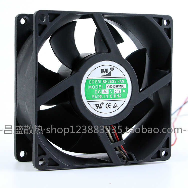 Original Yimeng YM2409PMB3 24V 0.19A 9038 9CM/cm Inverter Fan wangj2 ...