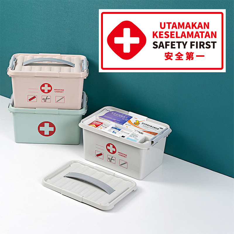First Aid Kit Sign Sticker/ Pelekat Prti Pertolongan Cemas First Aid ...