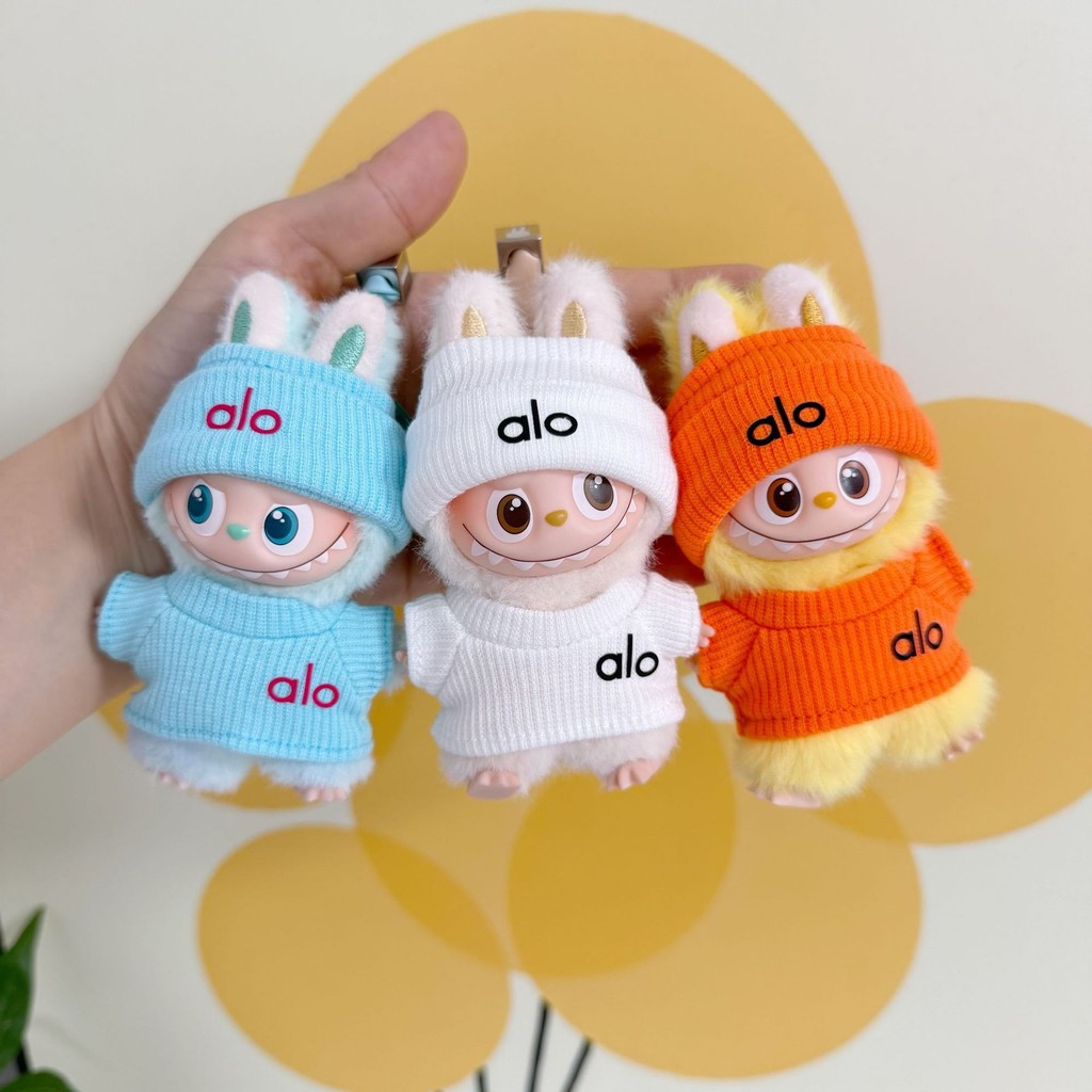 10cm Mini Version 4.0 Labubu Clothes Vinyl Plush Mystery Box alo Set ...