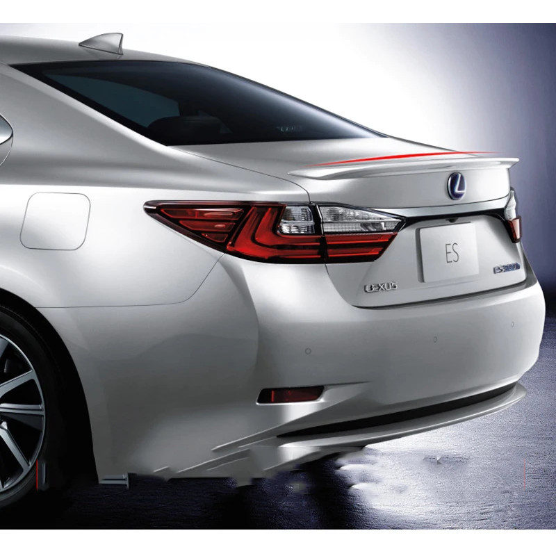 SHCHCG ABS Plastic Unpainted Primer Color Rear Boot Trunk Lip Wing ...