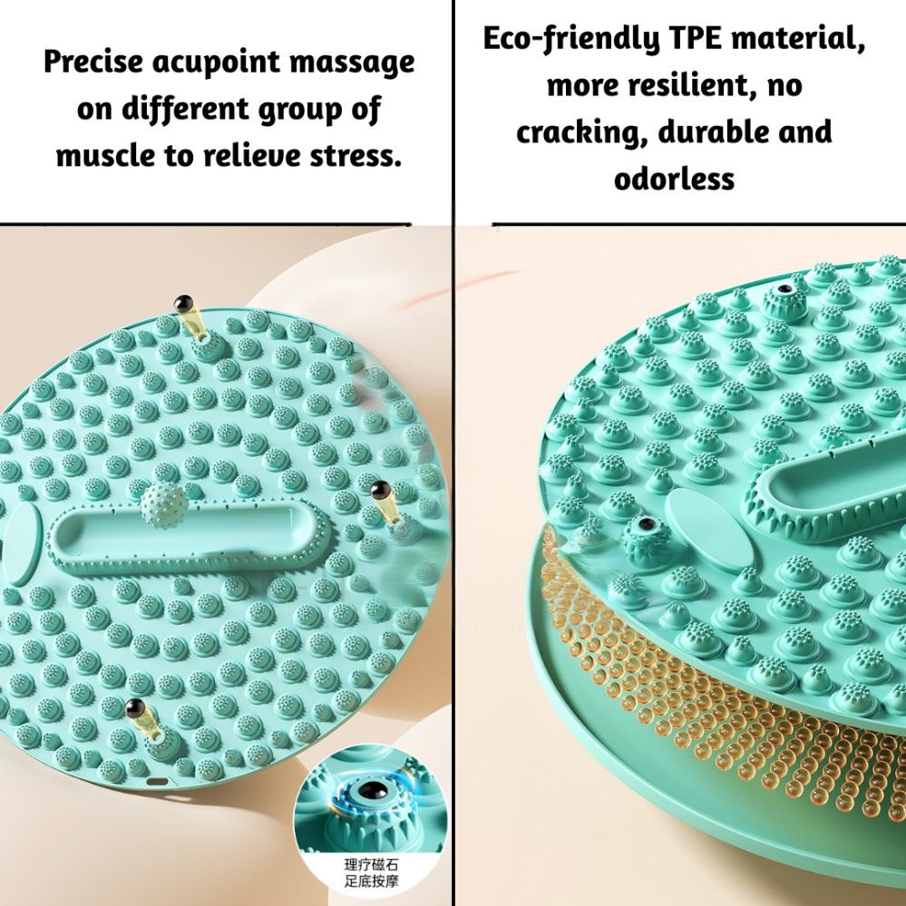 【马来热销】37/55CM Spiky Fascia Ball Reflexology foot massage mat 指压板 按摩脚垫 ...
