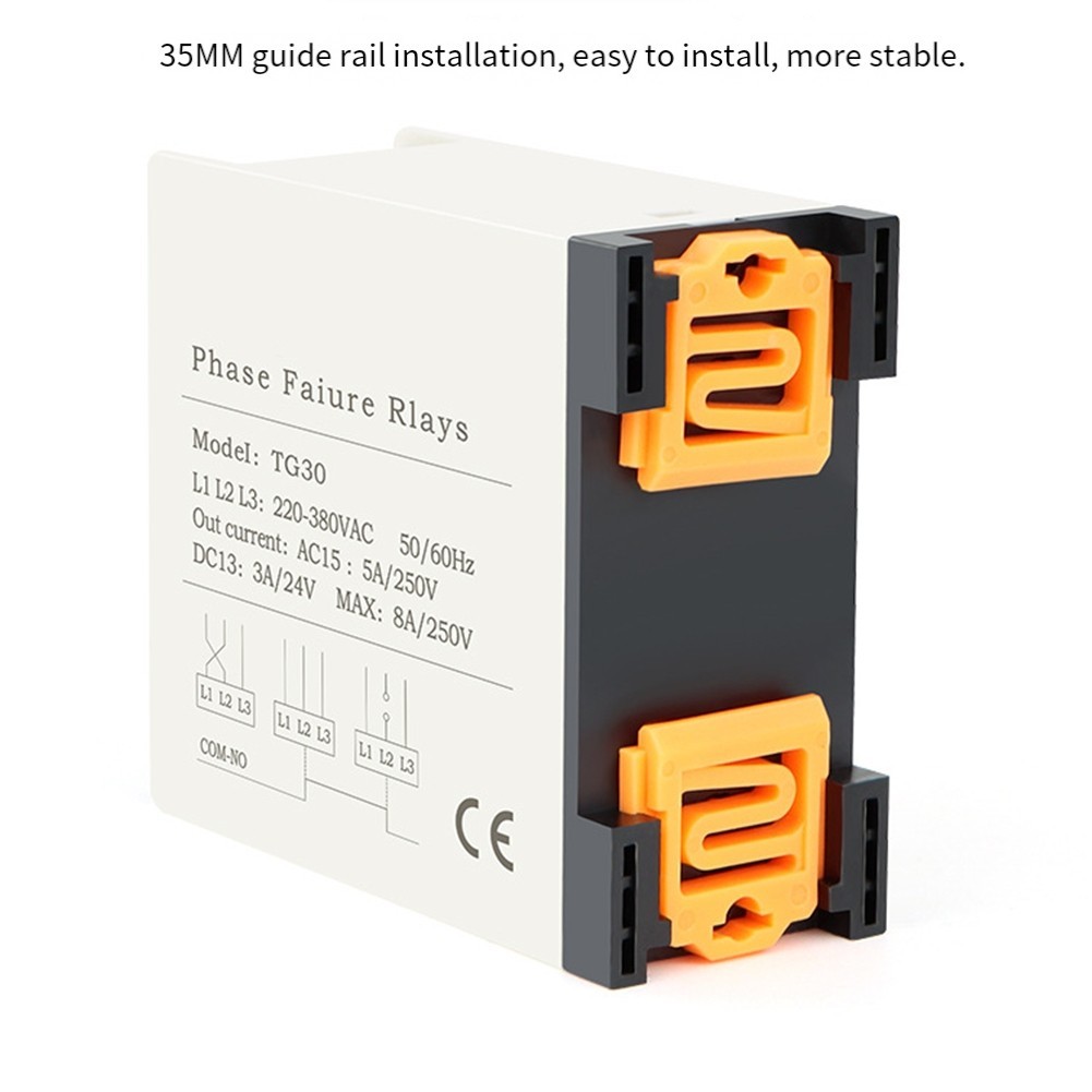 BTQN! TG30/30S phase loss 380V AC voltage detection phase sequences for ...