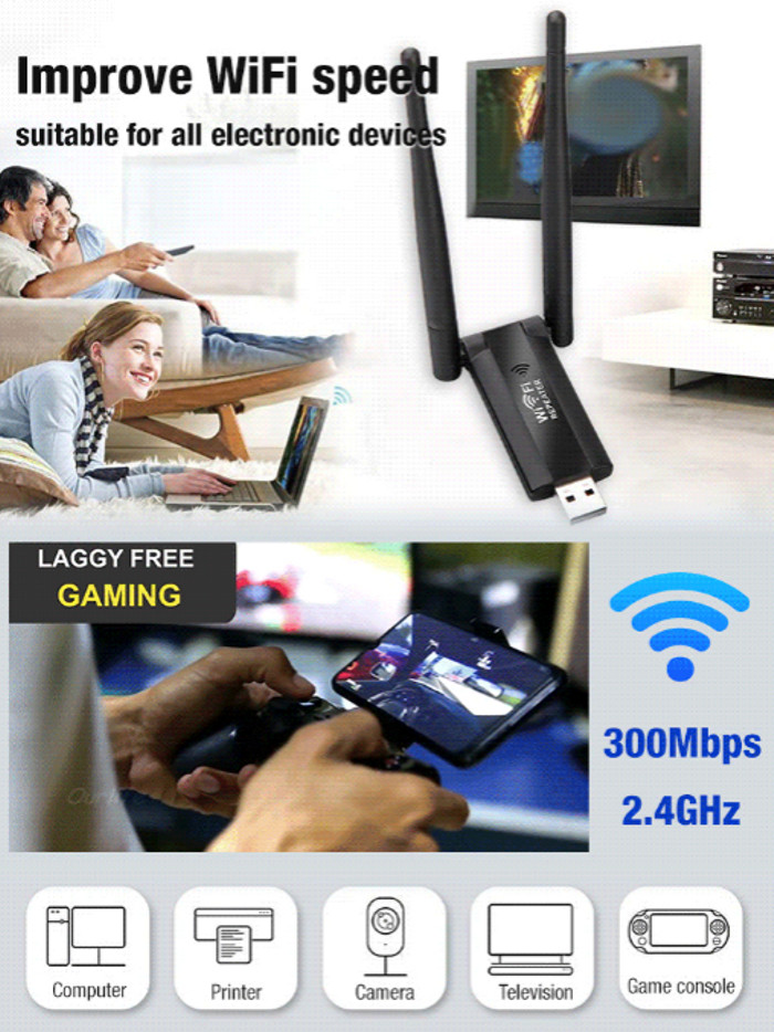 WiFi Signal Booster/Full Signal Coverage No Dead Zones Connect WIFI ...