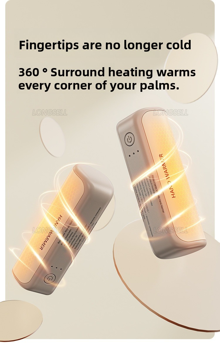 All New Magnetic Dual Electric Hand Warmer Portable Pocket Handwarmer ...