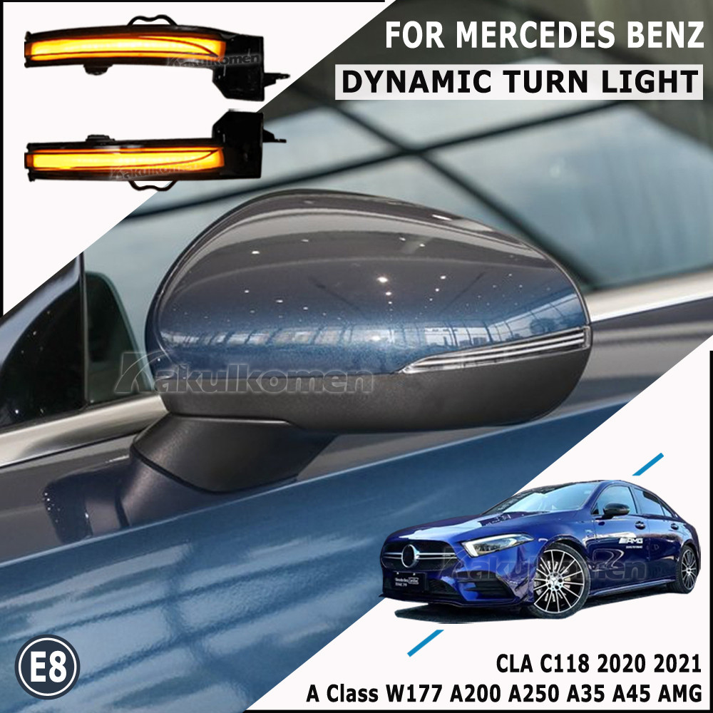 For Mercedes Benz A Class W177 V177 A200 A250 A35 A45 AMG CLA C118 LED ...