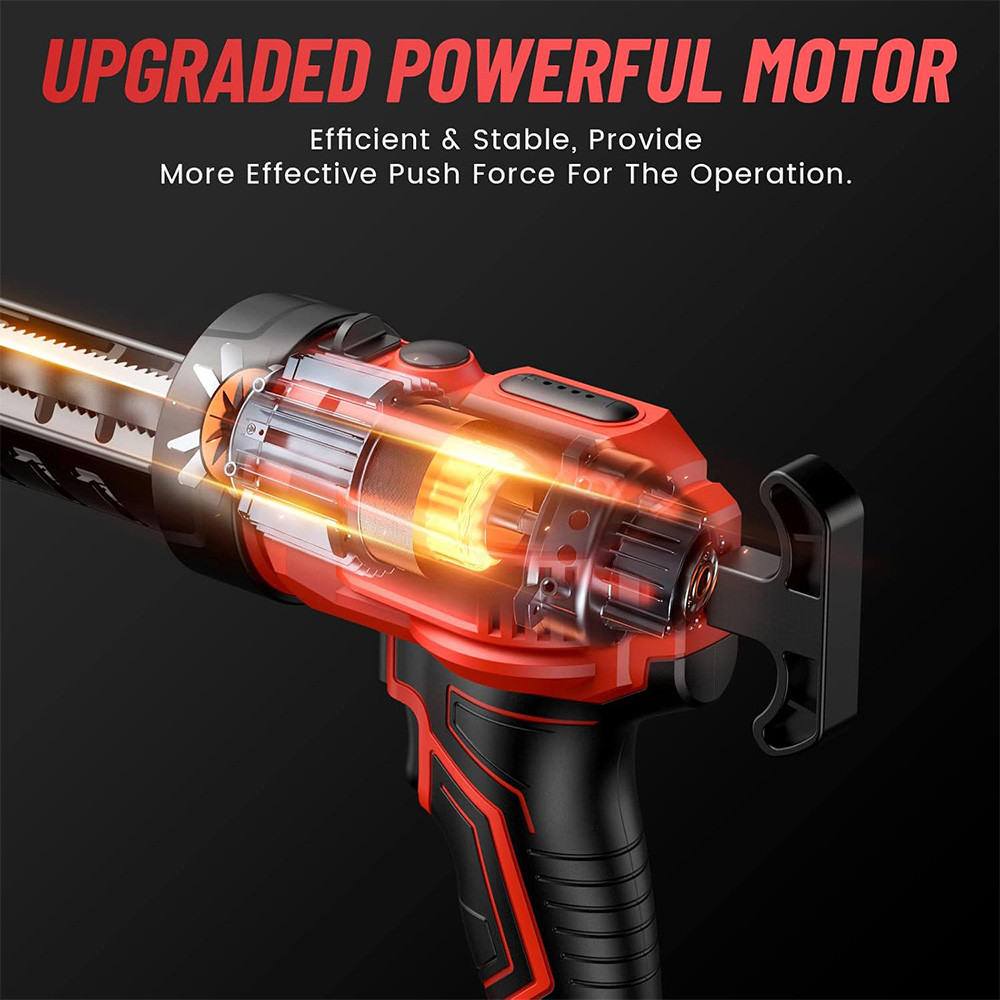 20V Cordless Portable Caulking Gun 4 Speeds Adjustable Electric ...